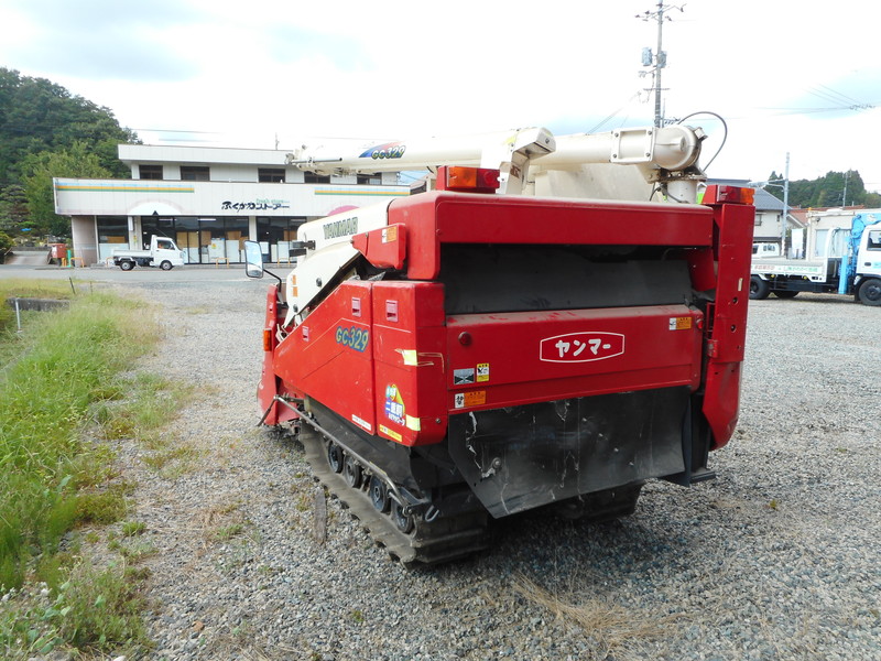 ヤンマー コンバイン GC329 3条刈 29ps 276時間 丸ハンドル グレンタンク 中古 広島 かわかく農機 | 株式会社 かわかく農機 ...